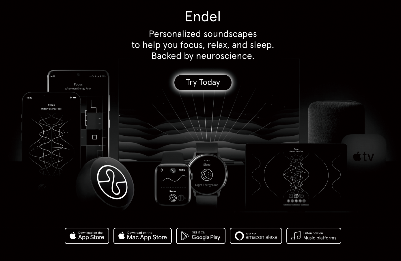 仕事の効率を上げるには“集中力”を高めねば！ Macアプリ「Endel」にサポートしてもらおう | Mac Fan Portal
